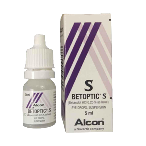 BETOPTIC S Betaxolol 2.5mg / mL Sterile Ophthalmic Suspension 5mL price ...